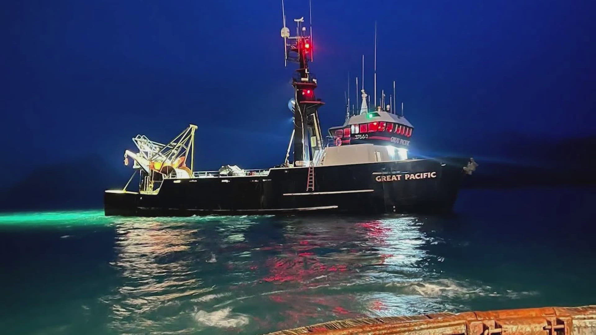 Fisherman recounts harrowing Coast Guard rescue | king5.com