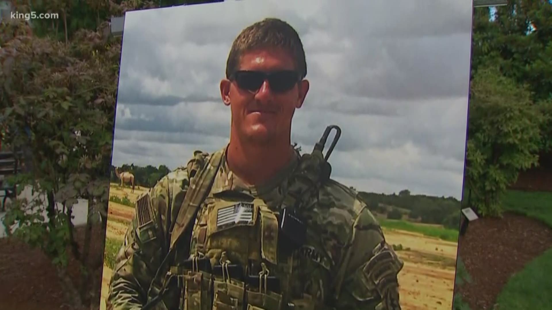 Chess tables installed honoring fallen Staff Sgt. Bryan Black | king5.com