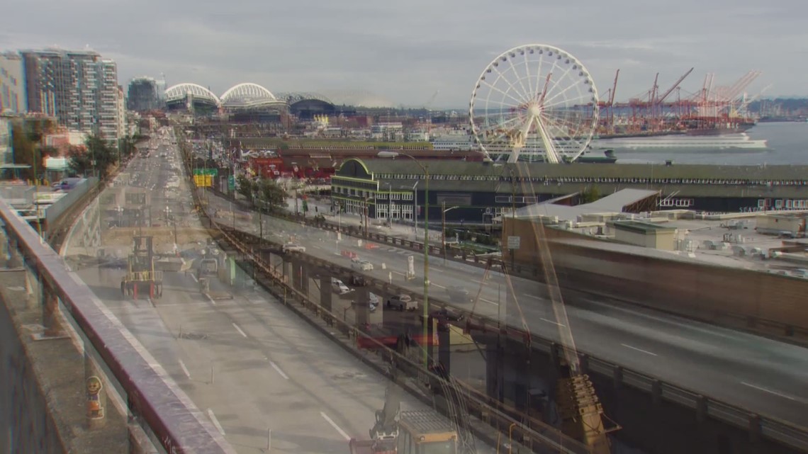 Video shows before and after of Seattle Viaduct demolition | king5.com