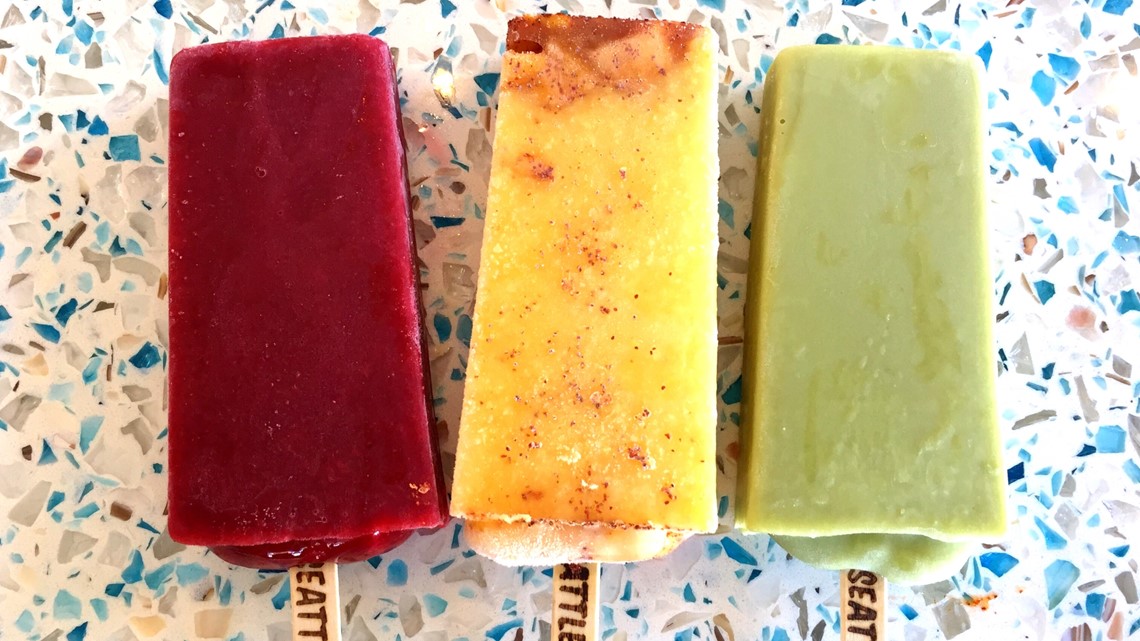 Fruity vegan and chocolate-dipped popsicles are on the menu at Seattle ...