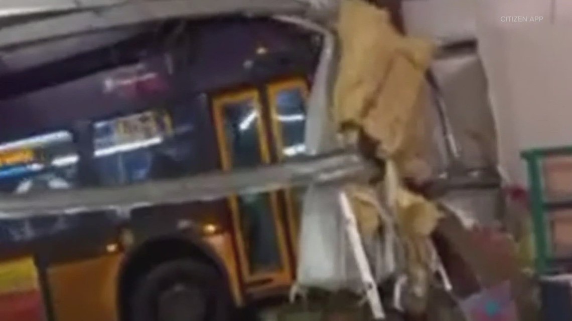 Seattle bus crashes into indoor skatepark | king5.com