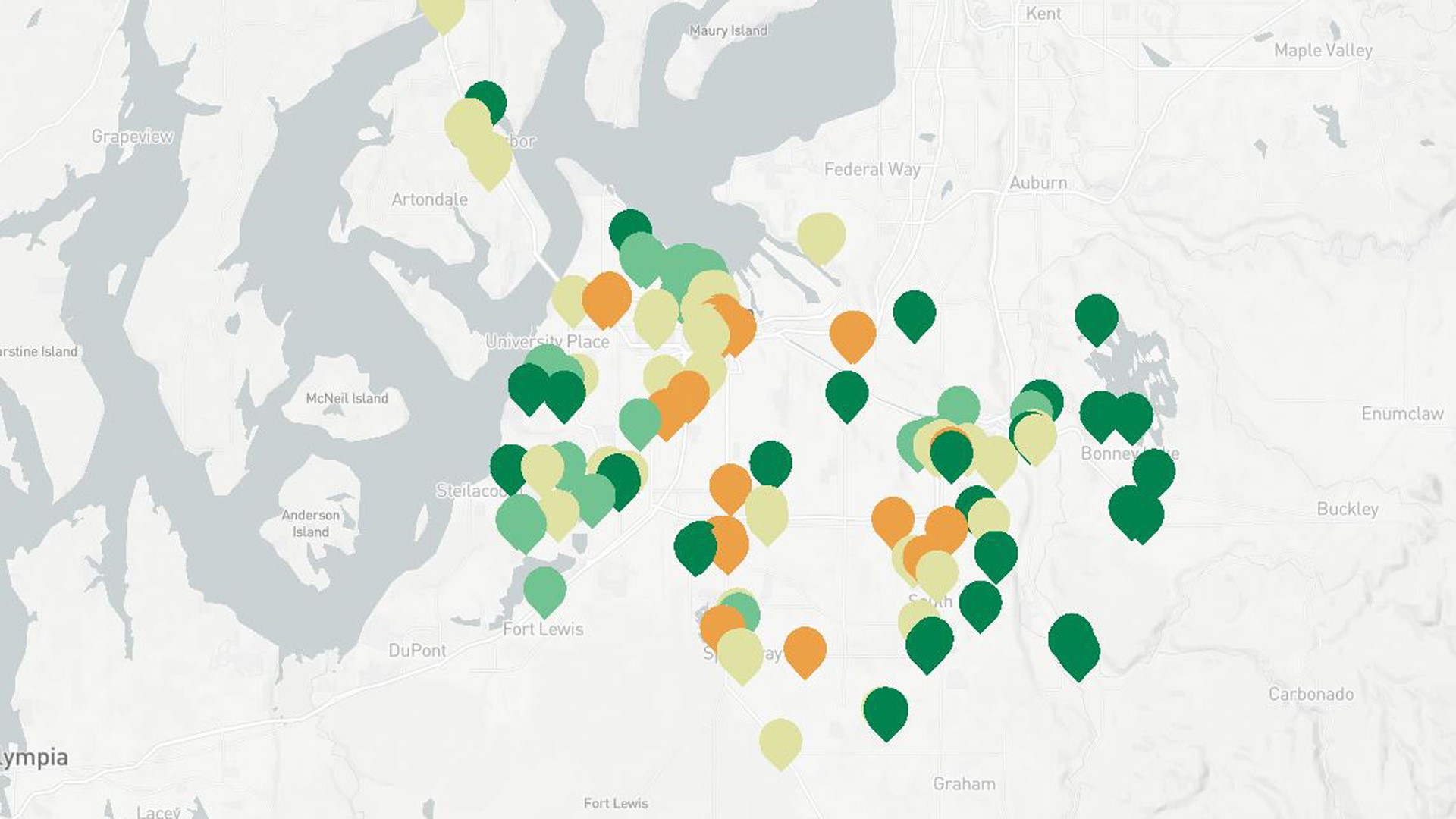 Interactive map shows distracted driving grades near schools | king5.com