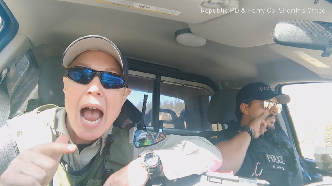 Officer and deputy film hilarious lip sync to bring awareness to ...