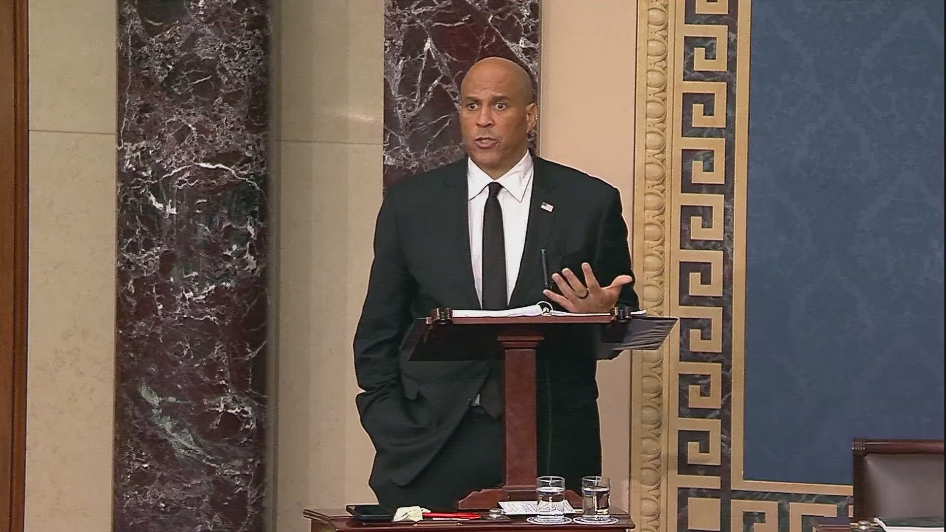 Sen. Booker drawing attention to Trump actions | king5.com