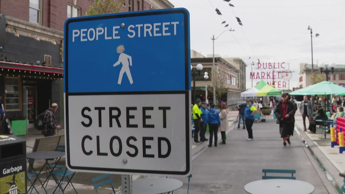 Revamped First & Pike public space unveiled at popular intersection ...