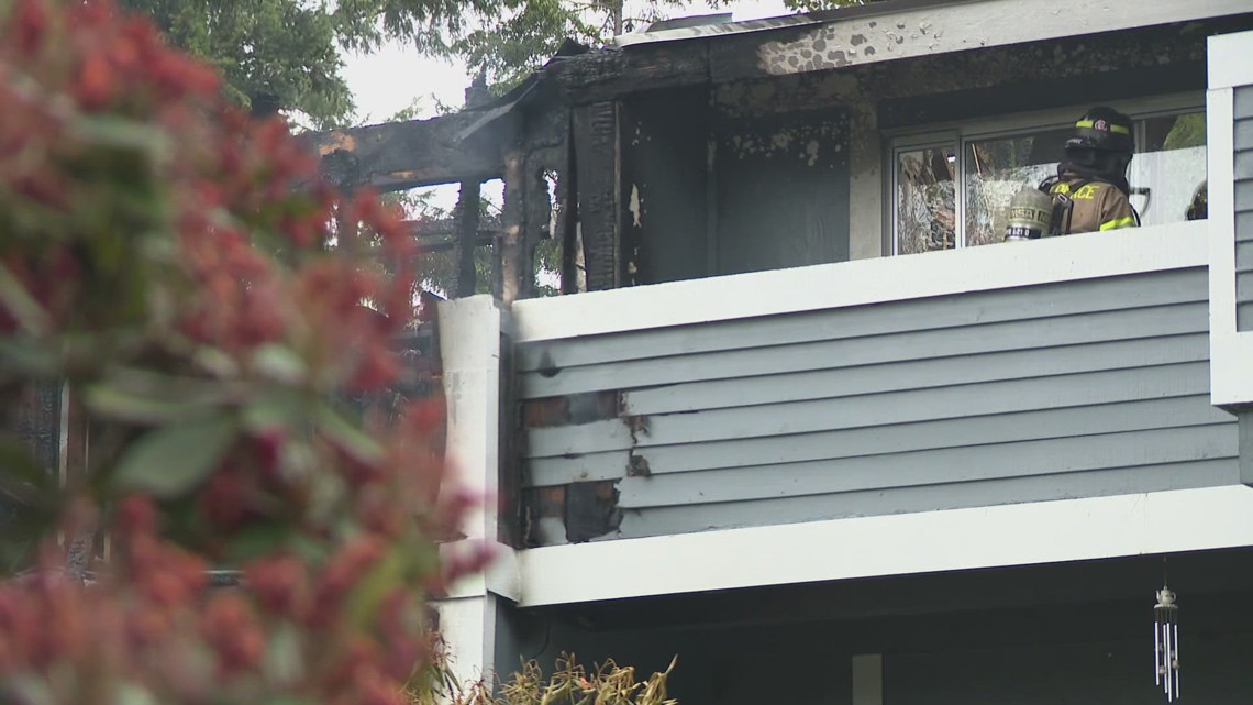 Lakewood apartment fire displaces 30 people, 7 pets | king5.com