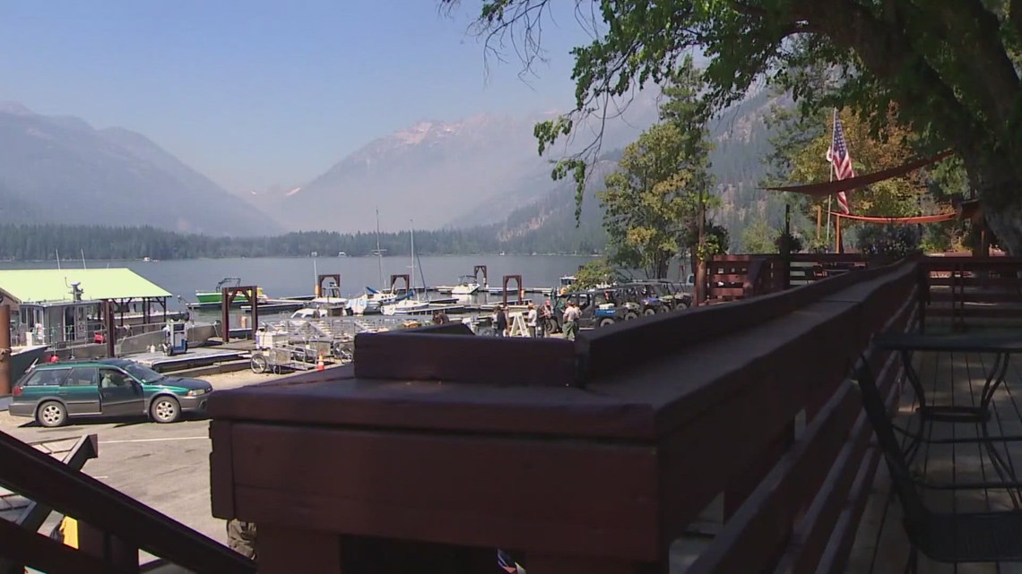 Washington wildfire update: On the frontlines of the Stehekin, Pioneer ...