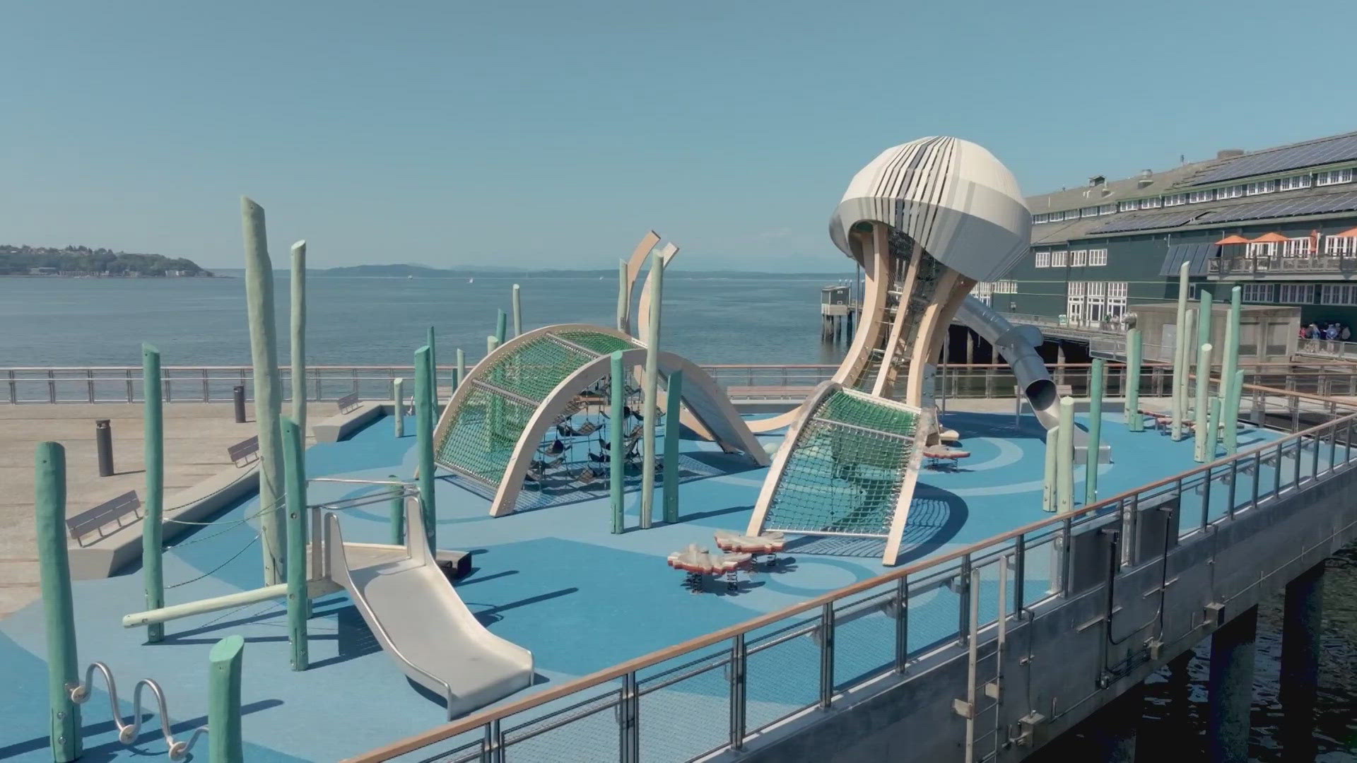 Seattle's Waterfront Park debuts with artful play and community events ...