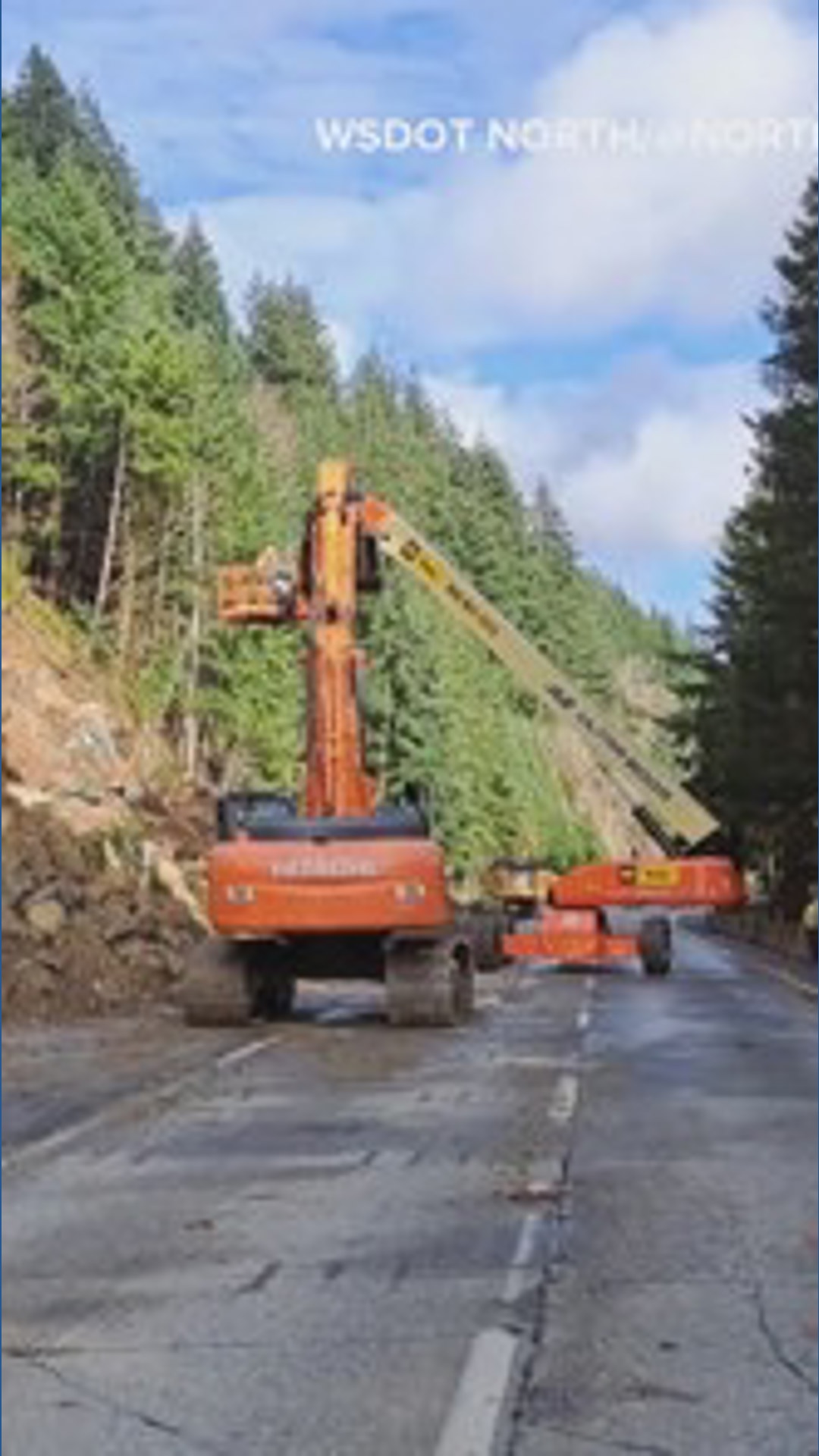 Crews work to move boulders, stabilize hillside at I-5 slide site south ...