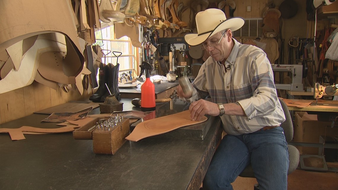 Olympia saddle maker keeps dying art alive | king5.com