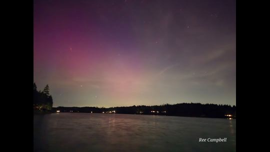 PHOTOS: Northern lights over Washington state | king5.com