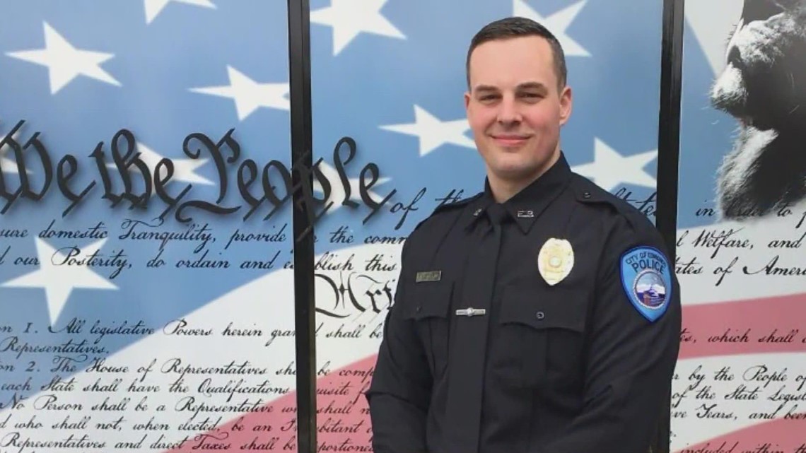 Edmonds police officer Tyler Steffins killed in Las Vegas | king5.com