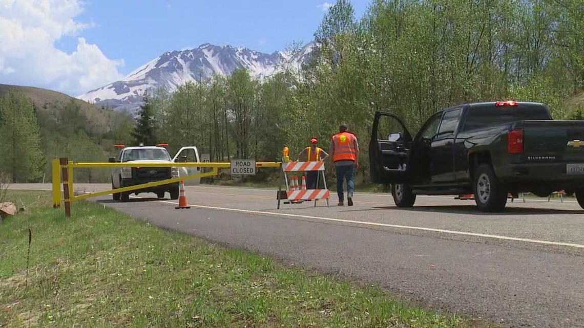 Extended closure of SR 504 possible after landslide near Mount St ...