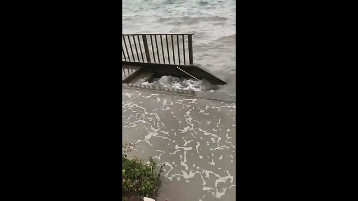 Extremely high tide! | king5.com