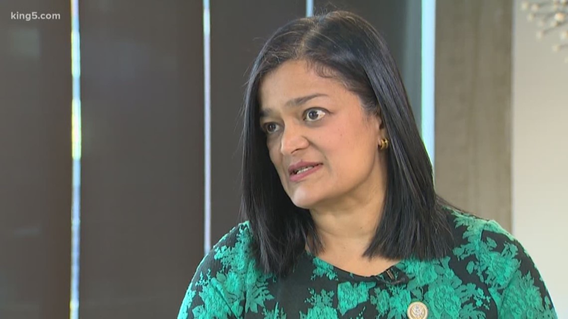 Rep. Pramila Jayapal speaks about her involvement with Trump ...