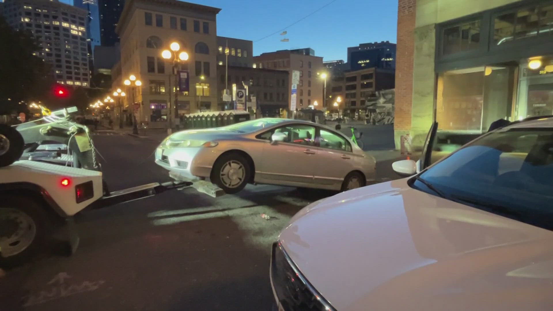 SDOT tows around 40 cars left overnight in Pioneer Square's FIFA ...