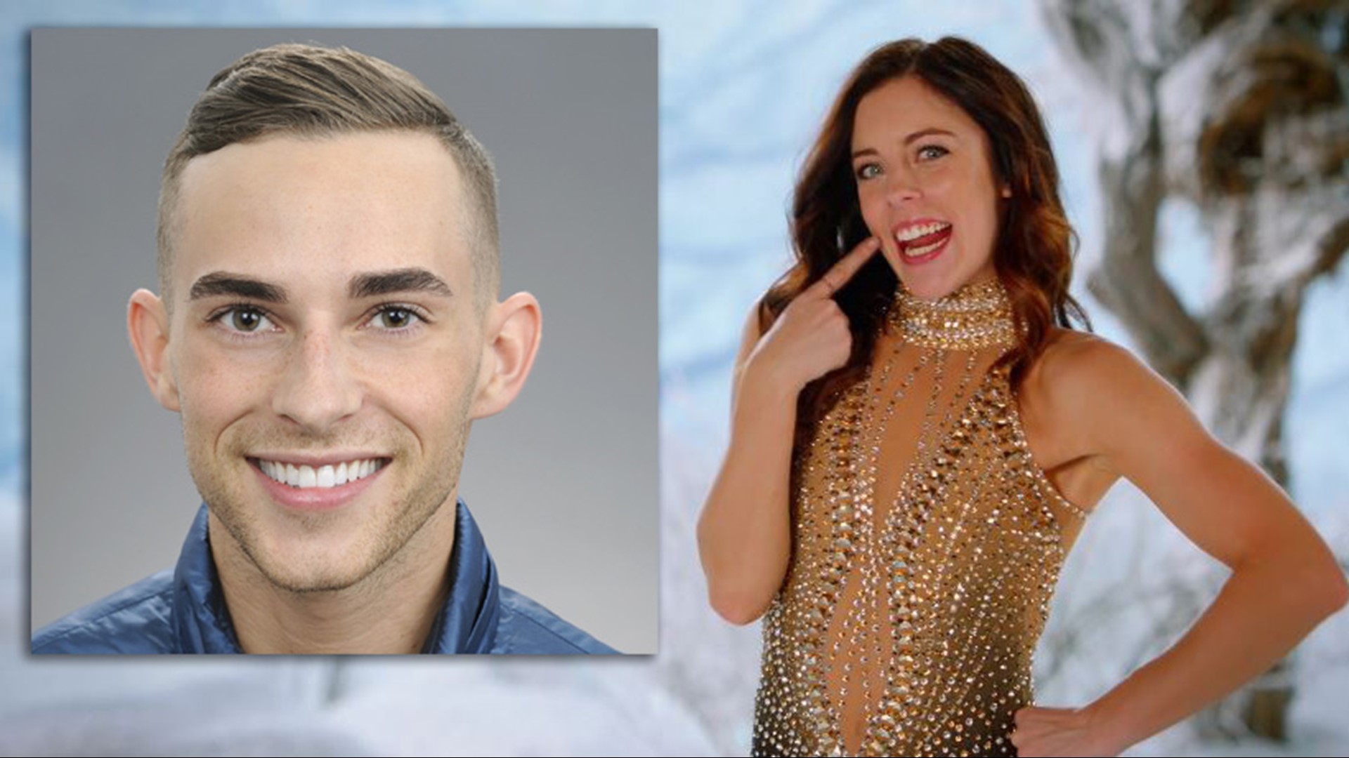 Adam Rippon got a forehead scar from Ashley Wagner's tooth | king5.com