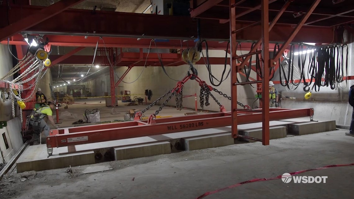 WSDOT hopes for October opening of Seattle SR 99 tunnel | king5.com