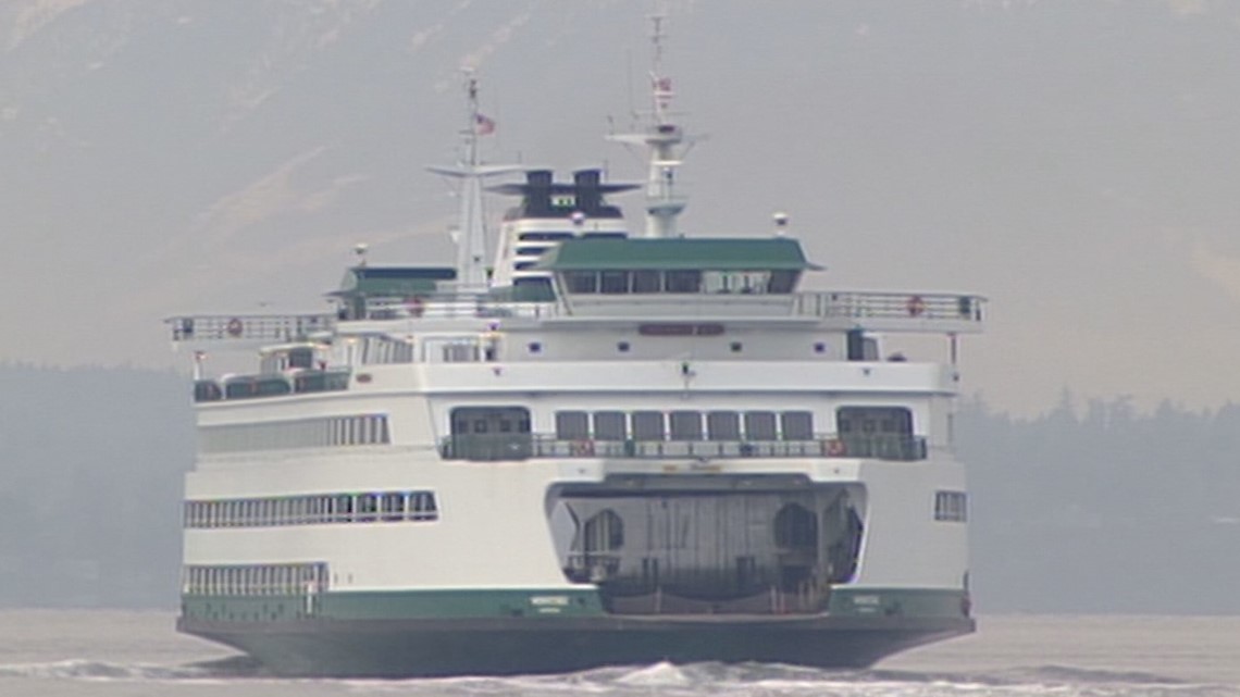 Washington state ferry hits whale in Seattle’s Elliott Bay | king5.com