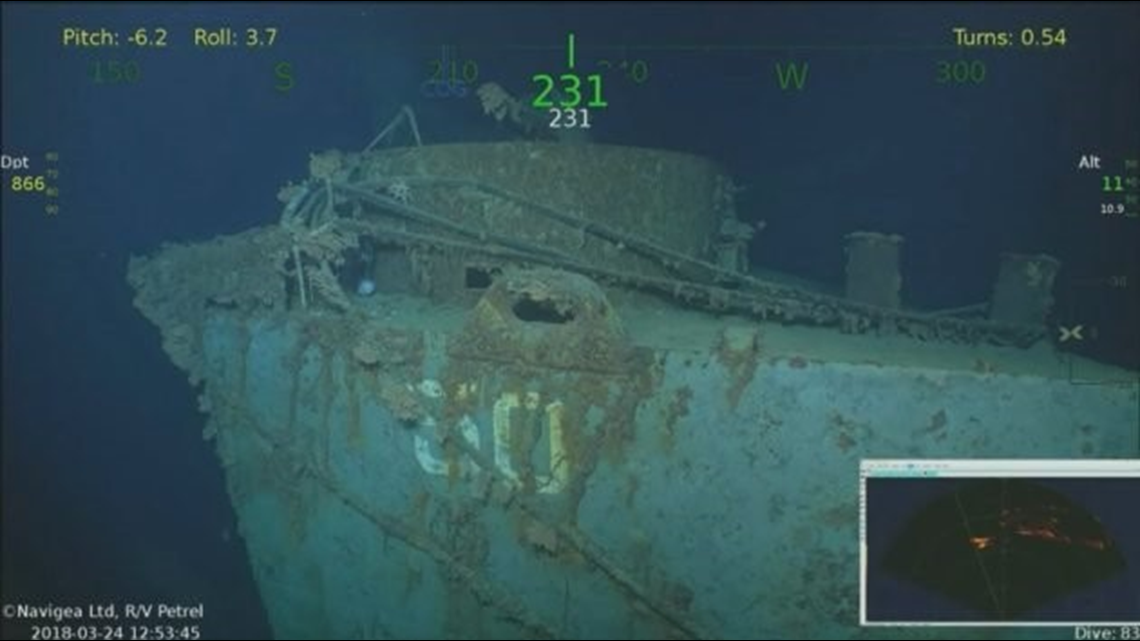 VIDEO: Paul-Allen backed team discovers Pearl Harbor vessel | king5.com