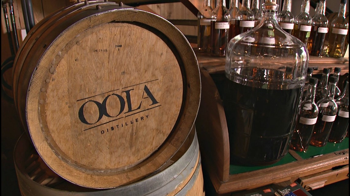 OOLA Distillery bottles hand-crafted spirits in Capitol Hill | king5.com