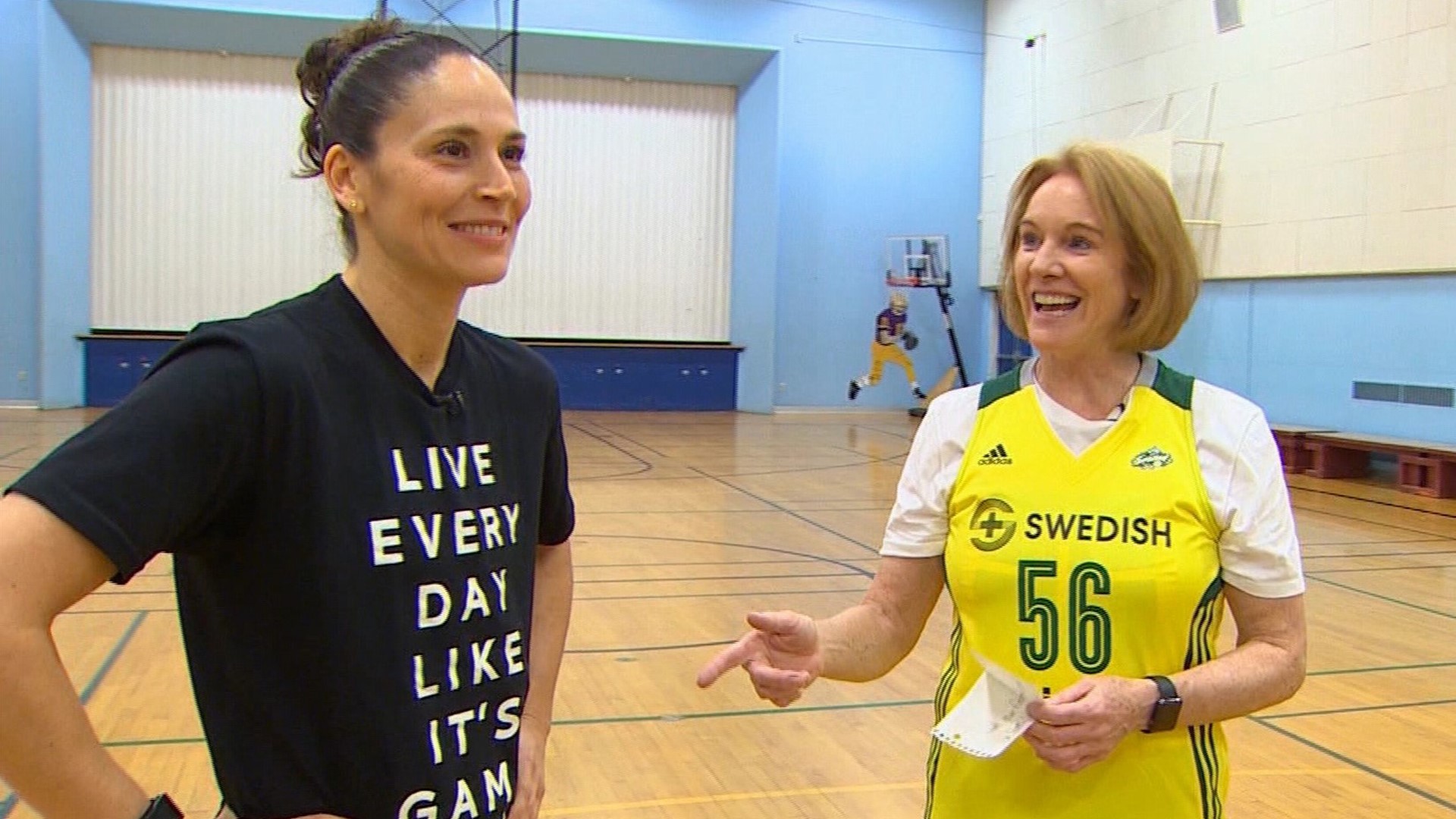 Take 5: Seattle's mayor takes on WNBA star Sue Bird in horse | king5.com