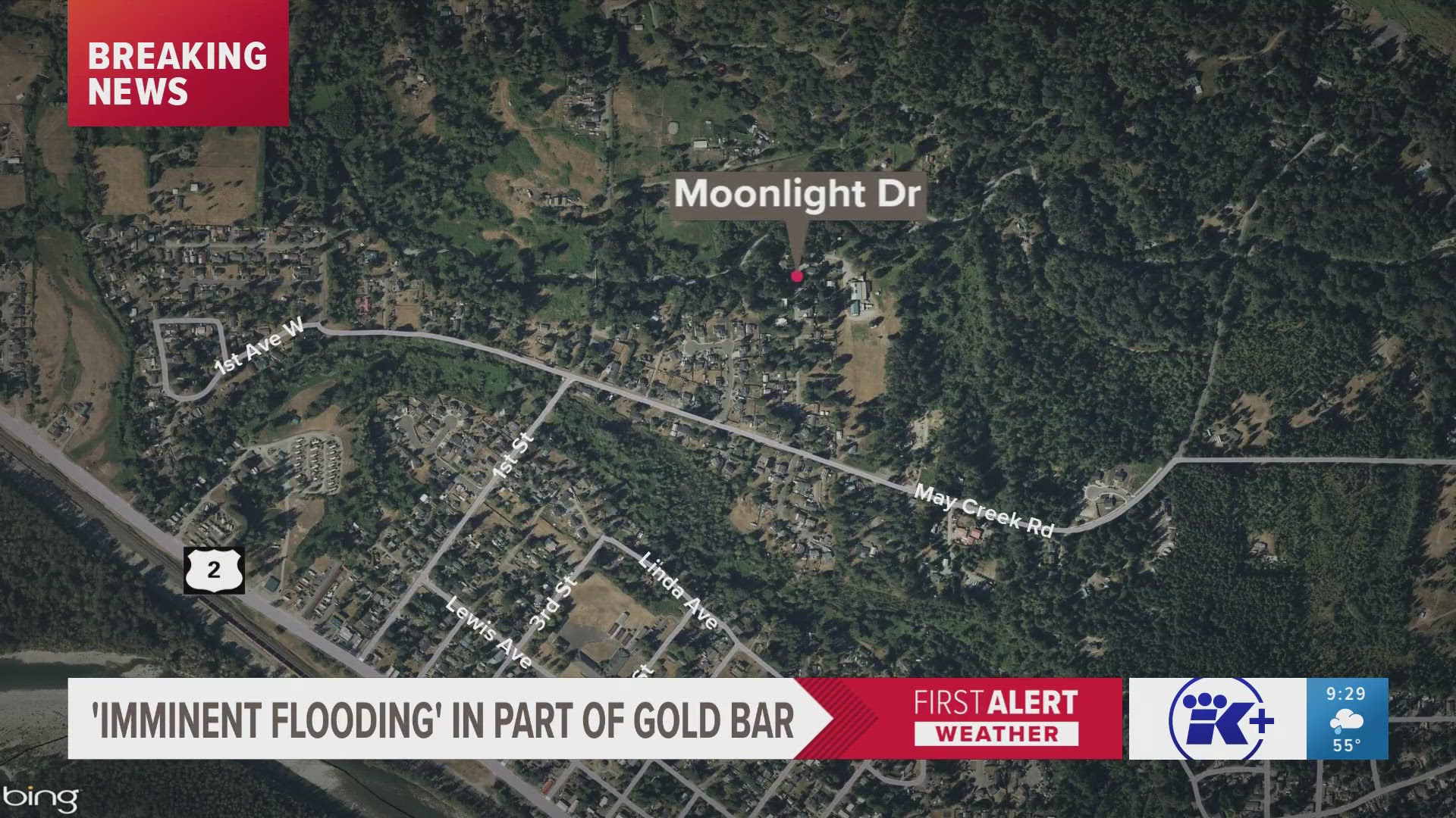 Gold Bar police warn residents of 'imminent flooding' | king5.com