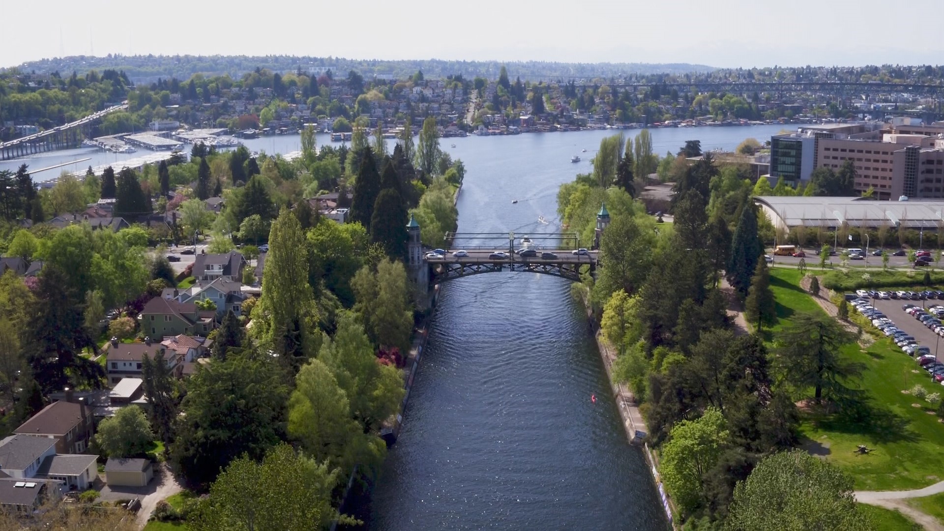 WATCH: Drone video of summer-like Seattle | king5.com