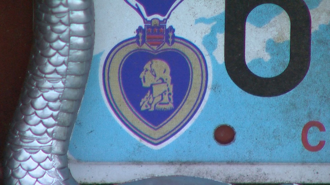 State admits some veterans wrongly billed for Purple Heart license ...