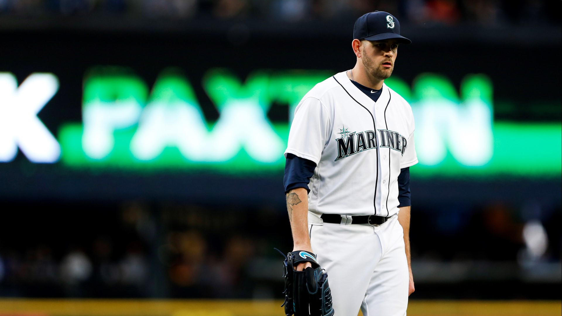 Paxton strikes out MLB-high 16, but A's beat Mariners 3-2 | king5.com