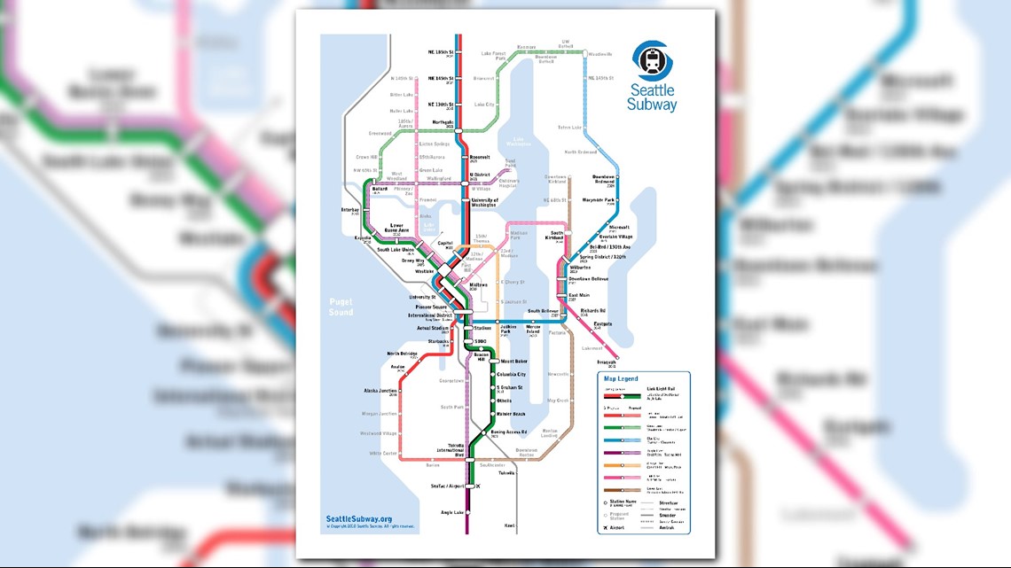 Local advocacy group imagines the perfect transit system in Seattle ...