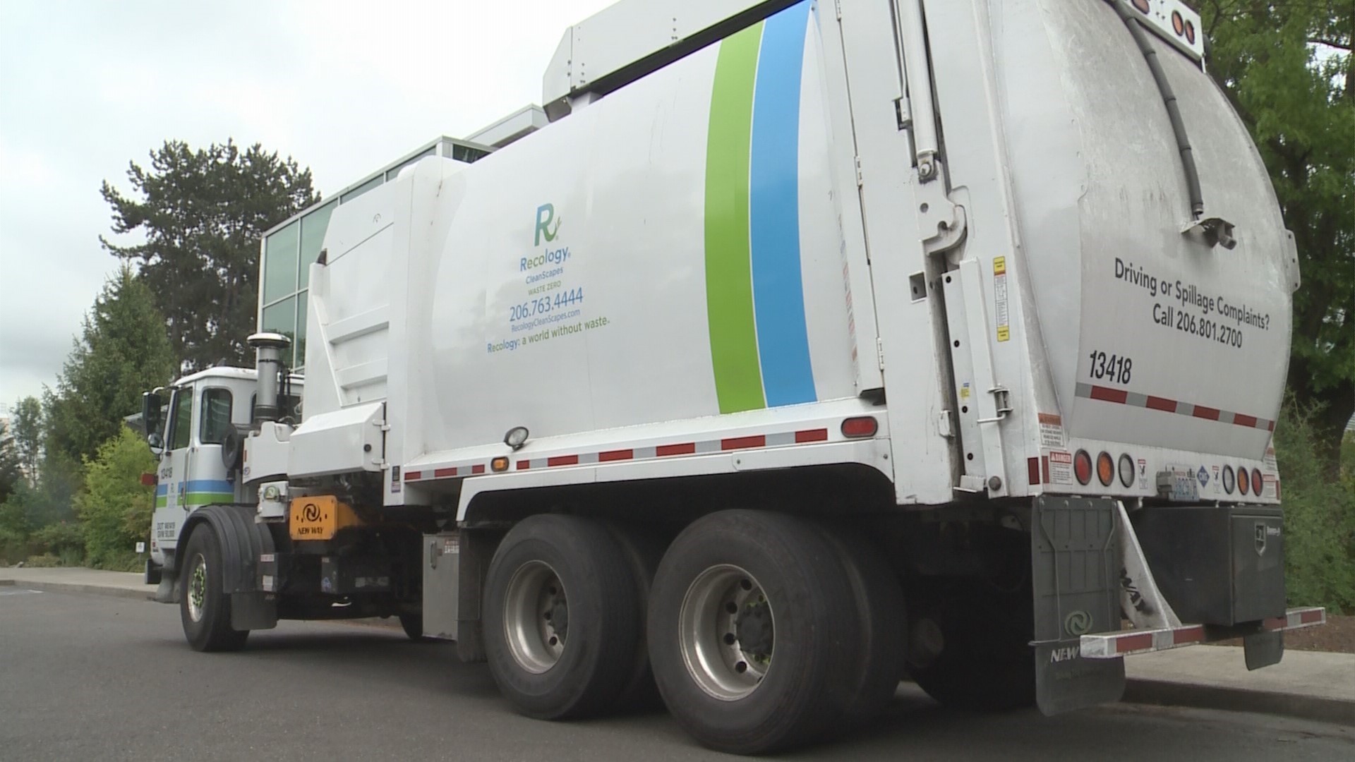 Poop-powered trucks take to the streets of King County | king5.com