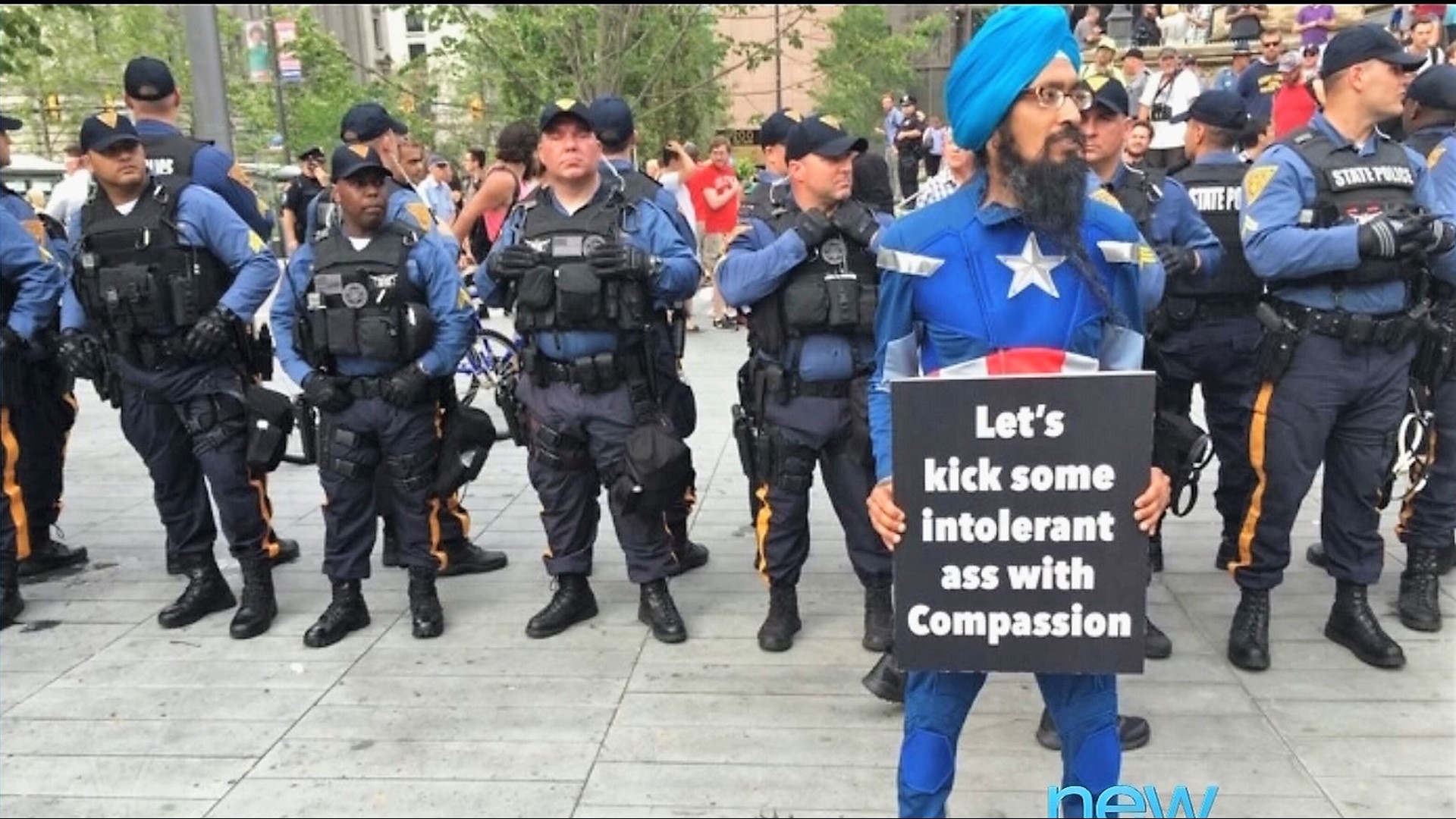 The Sikh Captain America uses art to fight prejudice and challenge ...