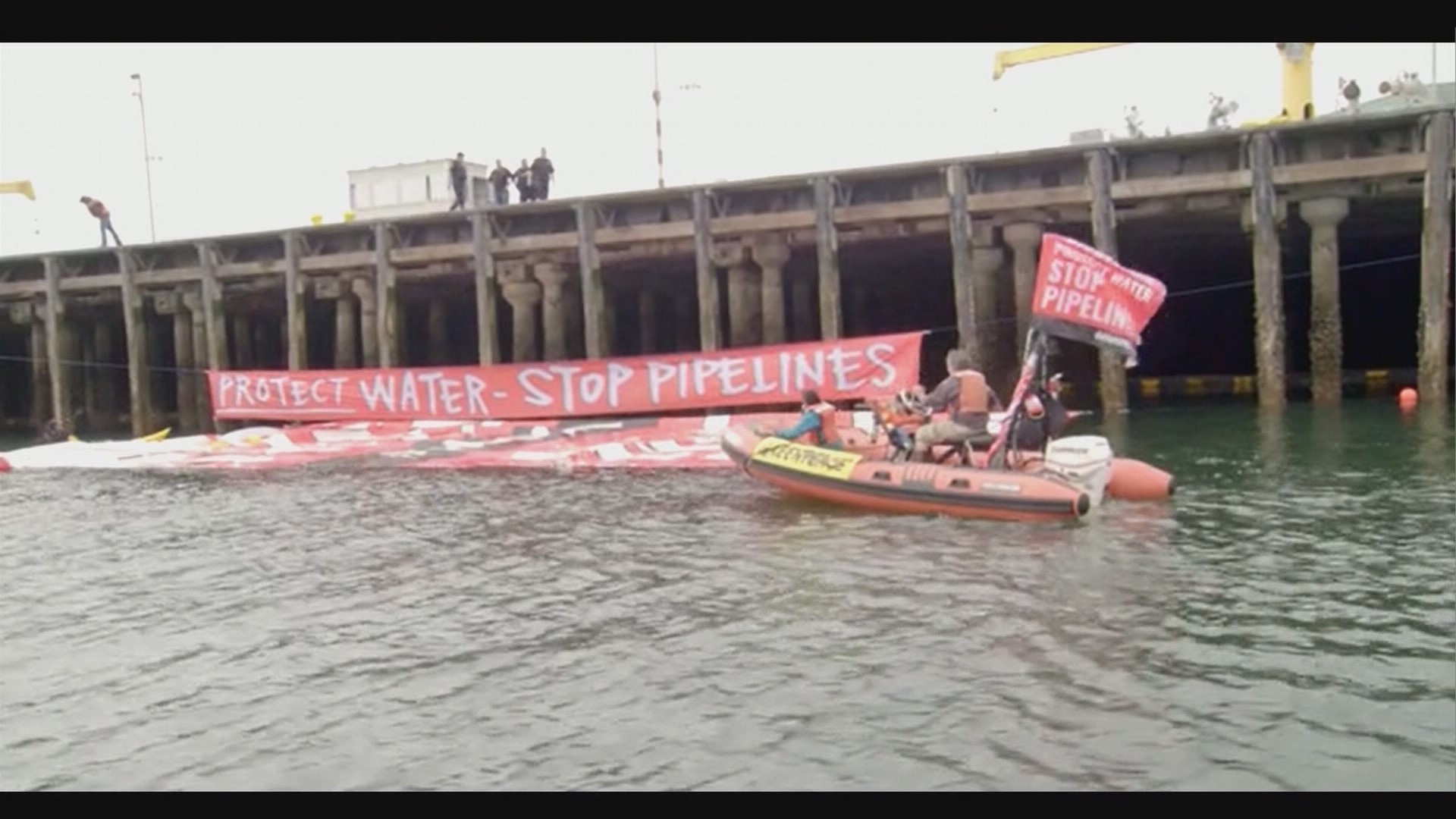 Canada's oil pipeline purchase sparks Seattle protest | king5.com