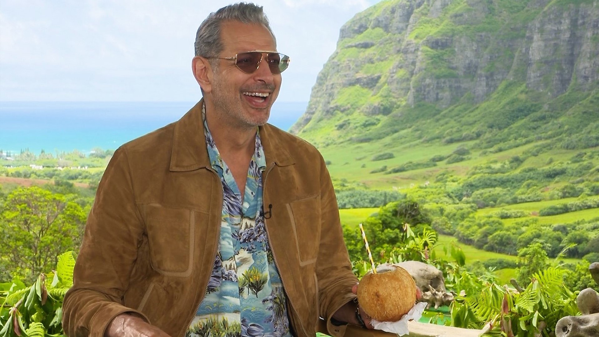 This interview with Jeff Goldblum is bonkers, in the best possible way ...