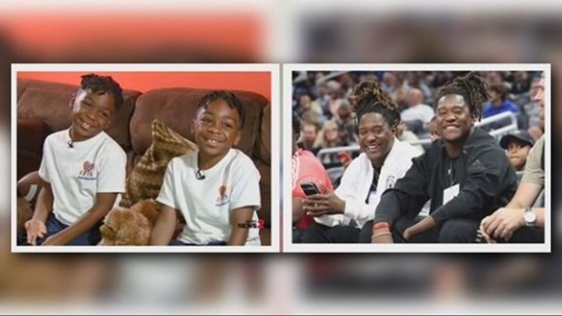 Twins tackling life get surprise from NFL idols Seahawks' Griffin twins ...