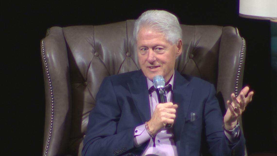 Former President Bill Clinton promotes new book in Seattle | king5.com