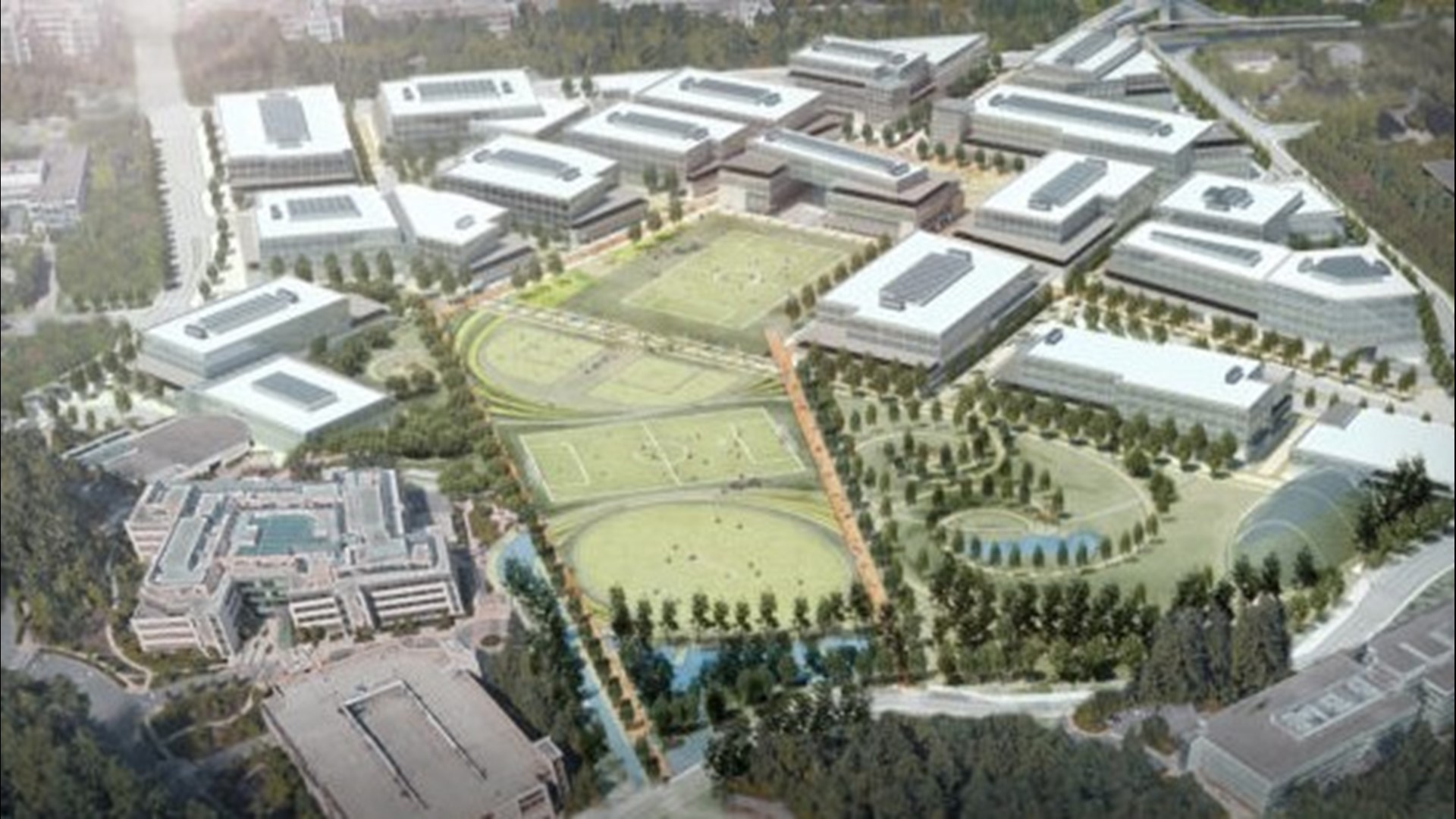 Microsoft’s massive campus refresh starts later this year | GeekWire ...