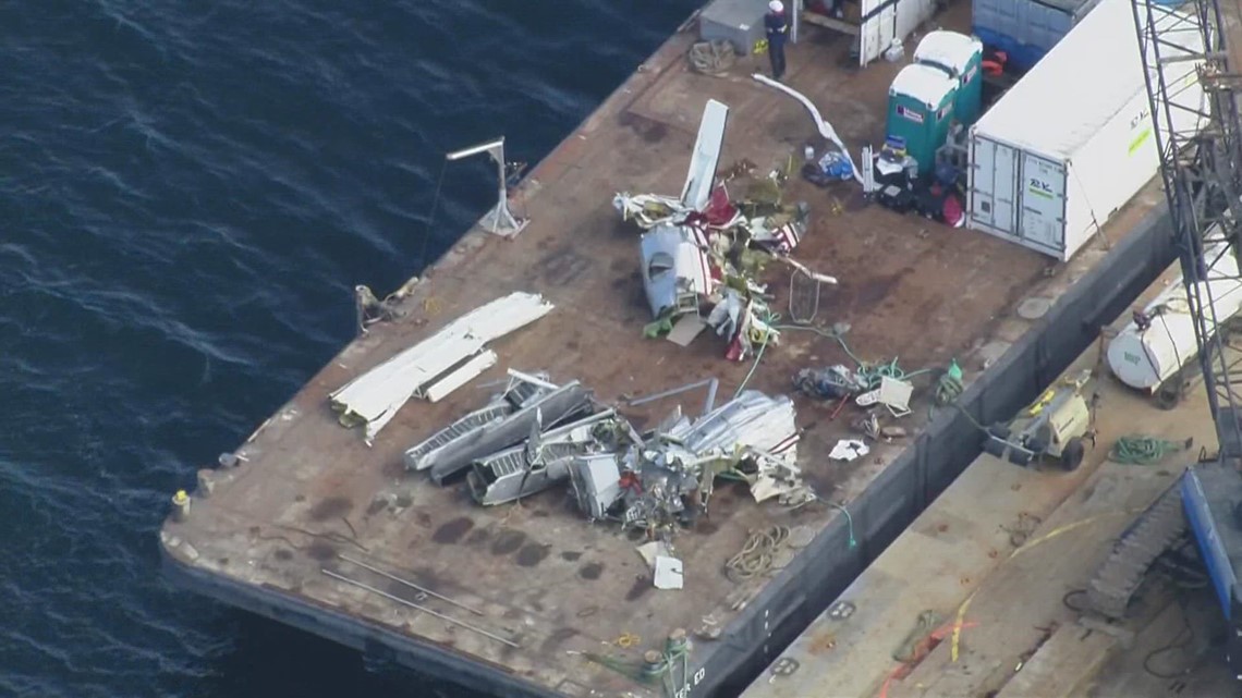 NTSB has recovered 'the majority' of downed floatplane, investigators ...