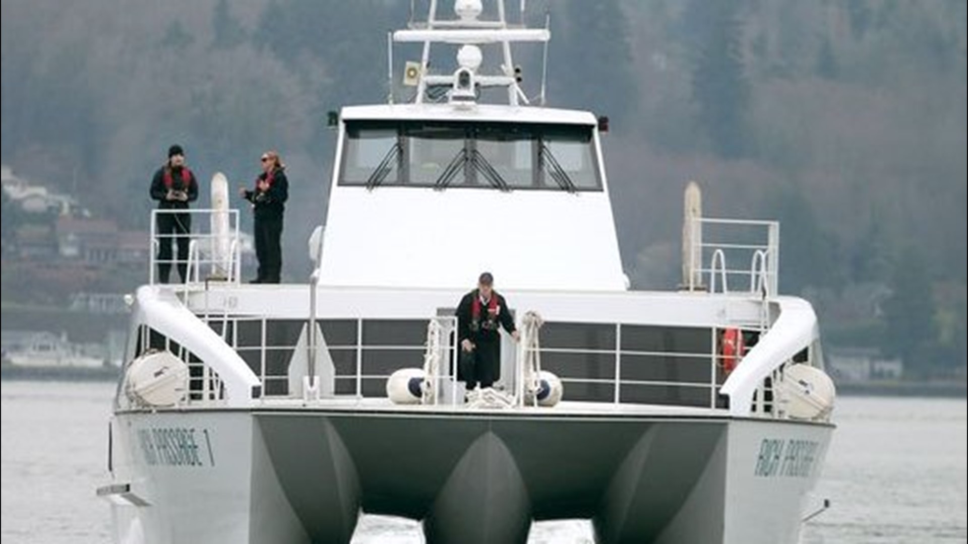 Fast ferry between Seattle and Kingston joins Kitsap fleet | king5.com