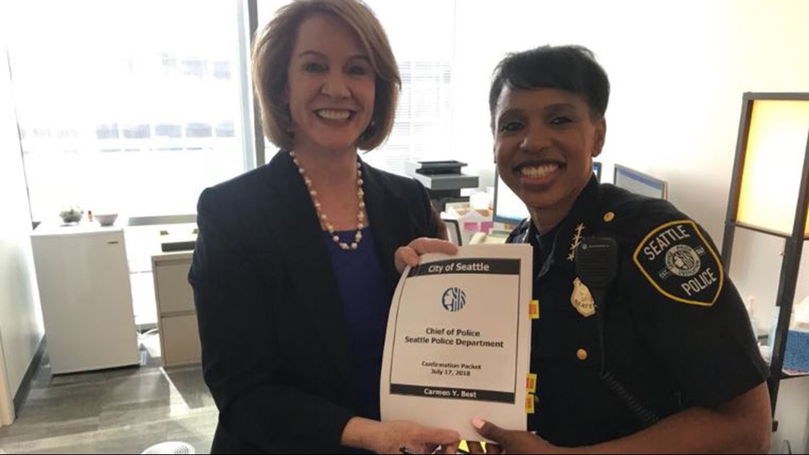 Carmen Best named Seattle police chief after 26 years with department ...