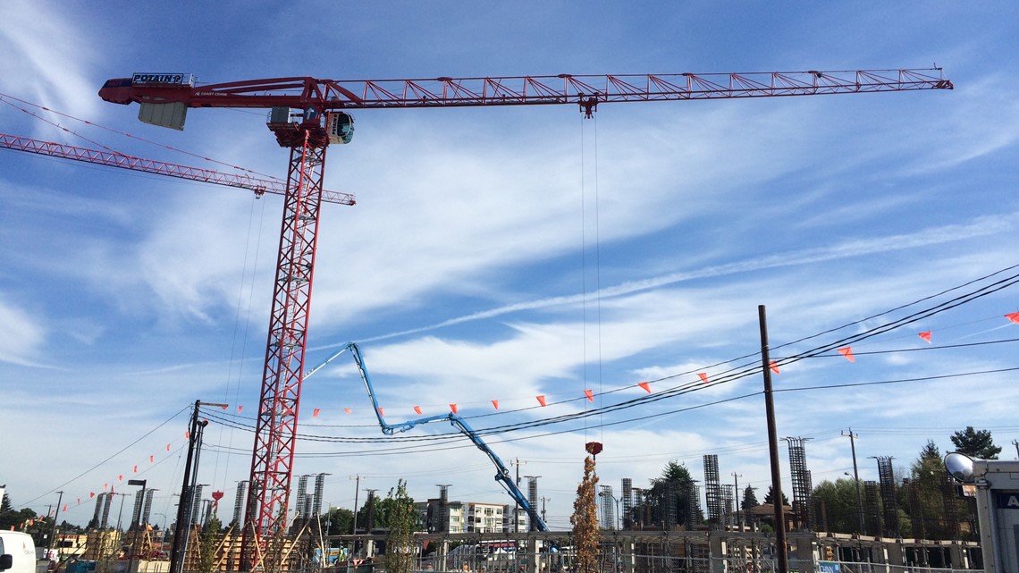 Seattle tops nation for third year with 65 tower cranes | king5.com