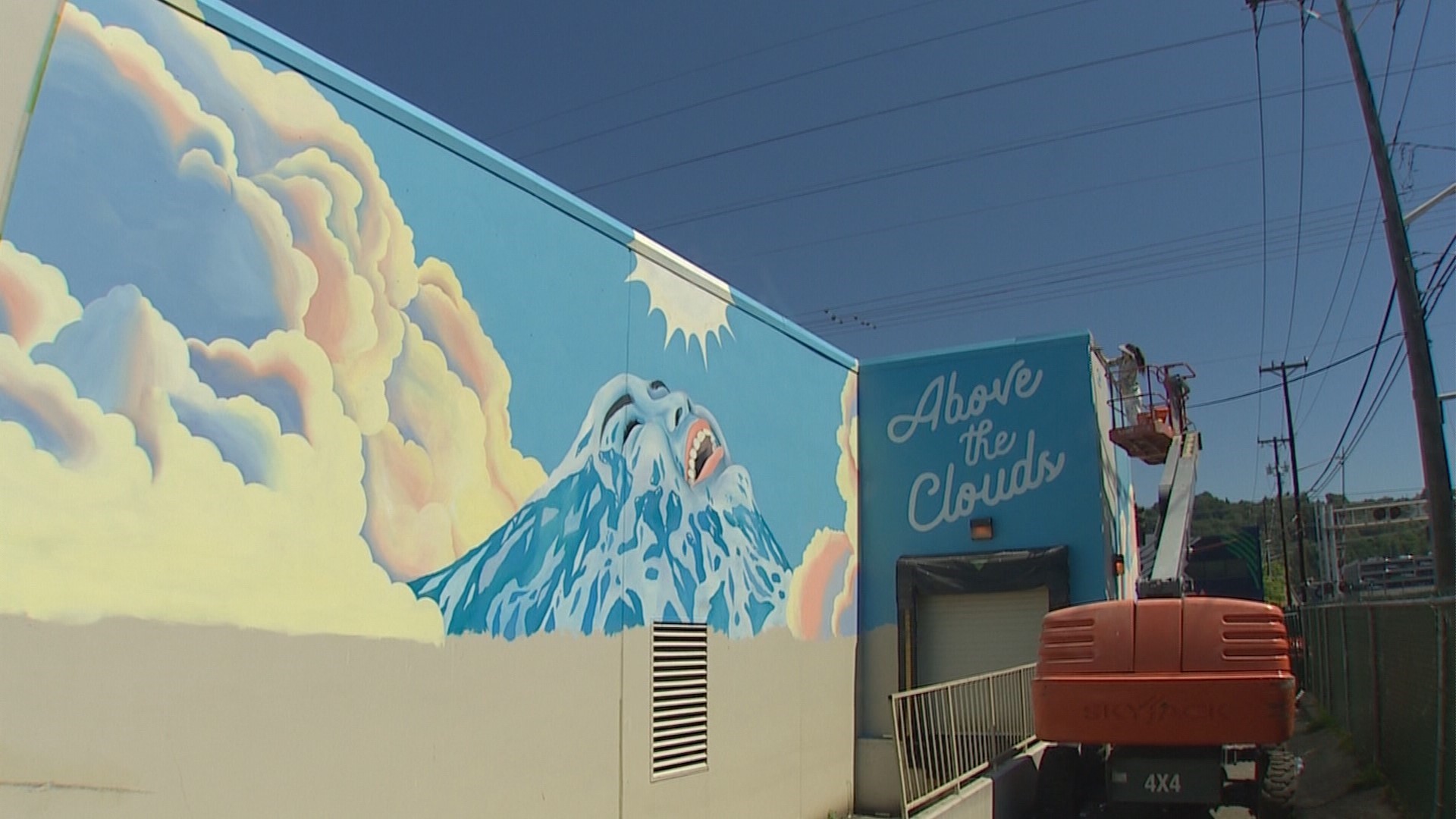 SODO Track mural spans 2 miles through Seattle neighborhood | king5.com