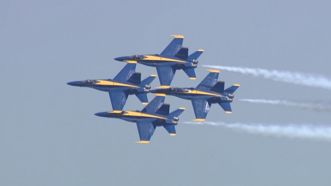 Blue Angels soar over Seattle for Seafair 2018 | king5.com