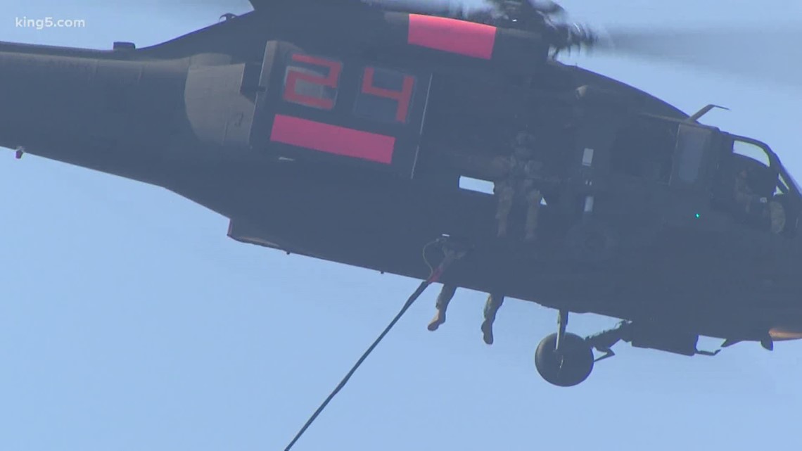National Guard pilot compares Sumner Grade Fire to flying in combat ...