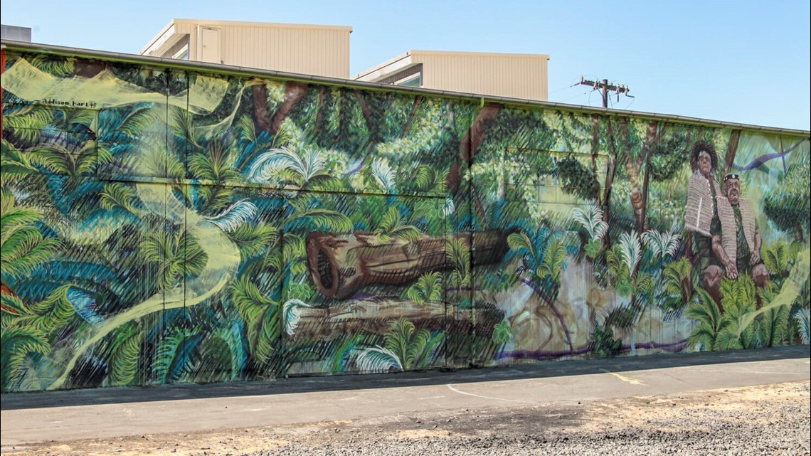 SODO mural track greets Seattle visitors in a beautiful way | king5.com
