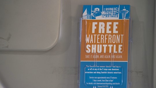 Free shuttle service in place along Seattle Waterfront | king5.com