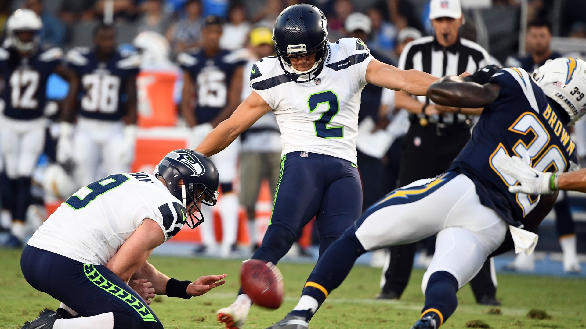 Jets claim kicker Myers off waivers from Seahawks | king5.com