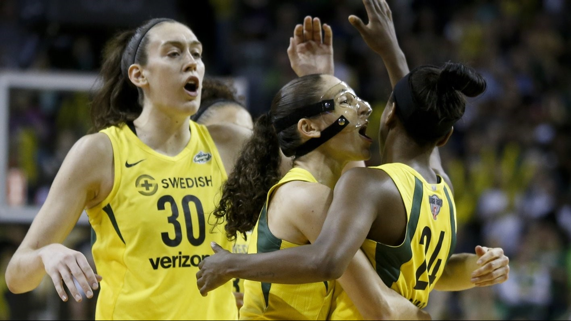 Seattle Storm crowned WNBA champions for 3rd time | king5.com