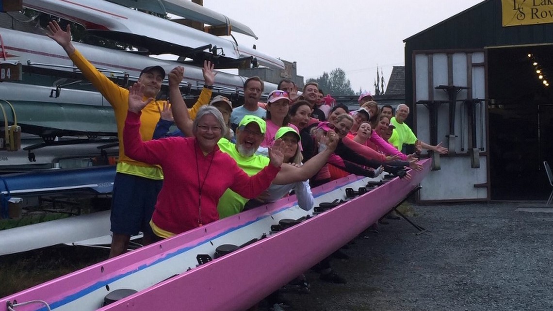 Holy Names Academy rowers outline Row for the Cure event | king5.com